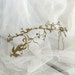 Branch Bridal Headpiece. Gold Bird on Twigs Hair Comb Perfect for an ...
