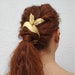Branch Bridal Headpiece. Gold Bird on Twigs Hair Comb Perfect for an ...