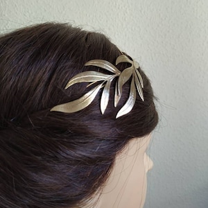Olive Leaf Bridal Crown With Greek Goddess Style Perfect as a Tiara or ...