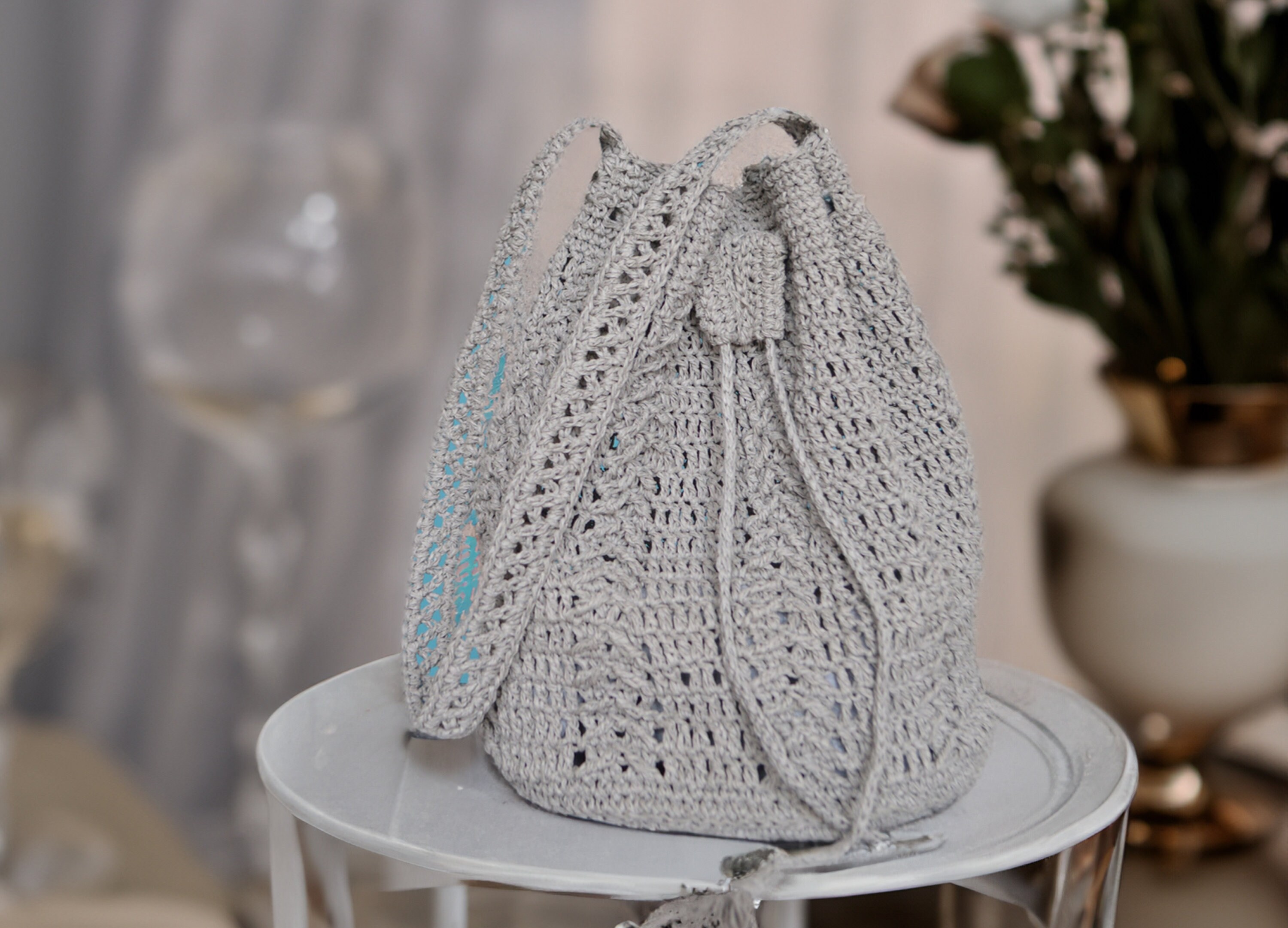 Handmade Paper Rope Bucket Bag - Eco-friendly, Boho Chic, Unique Summer ...