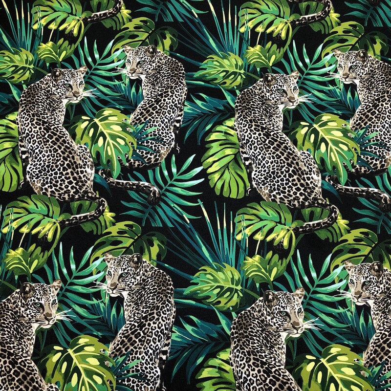 Jungle Print Fabric - Etsy