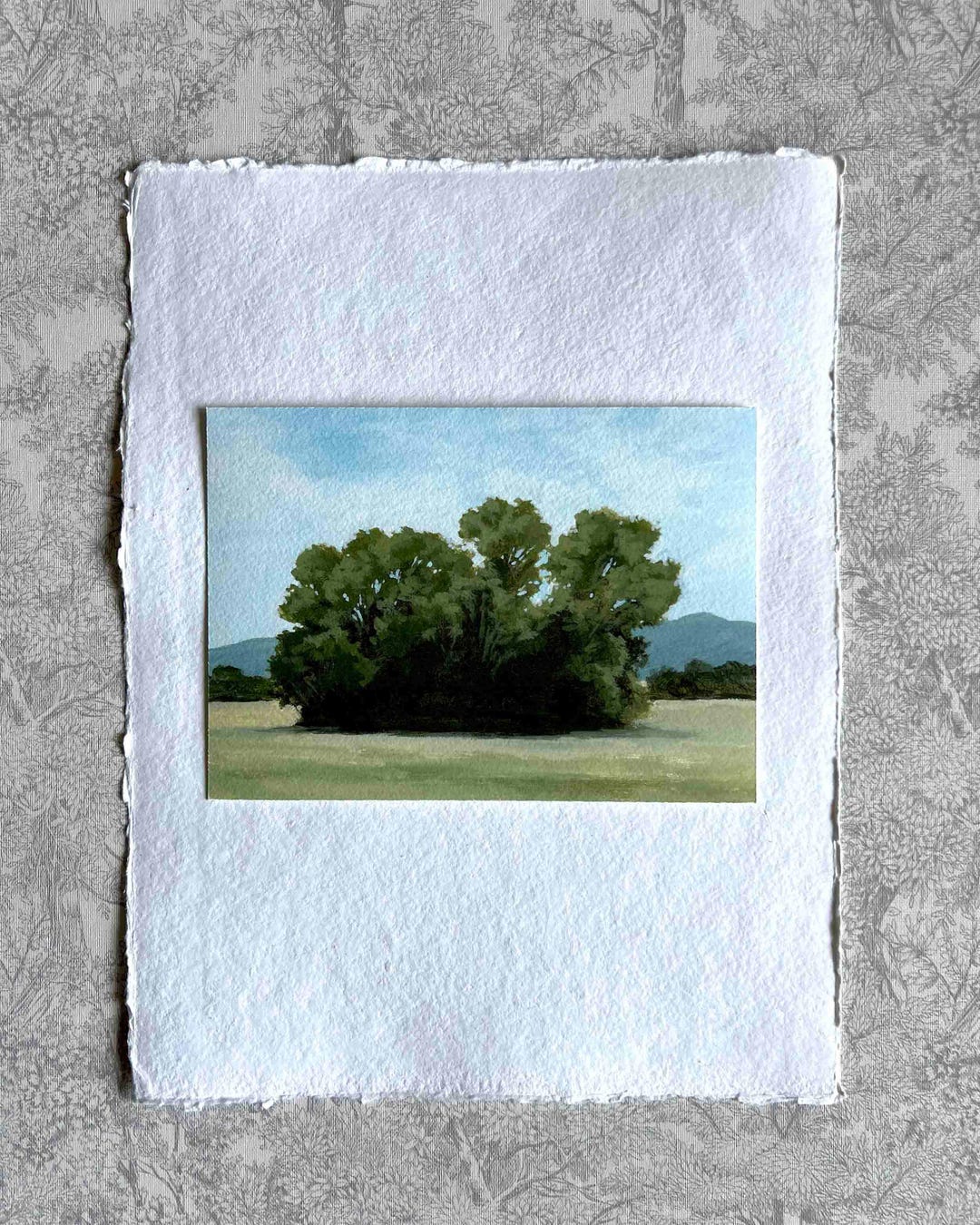 PRINT Somewhere in Wilco, Landscape Art Print, UNFRAMED PRINT of ...