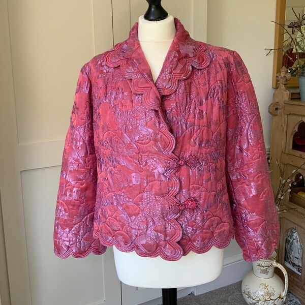 Silk Evening Jacket - Etsy