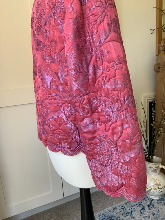 Rare Antique Vintage Chinese Silk Evening Boudoir Jac… - Gem