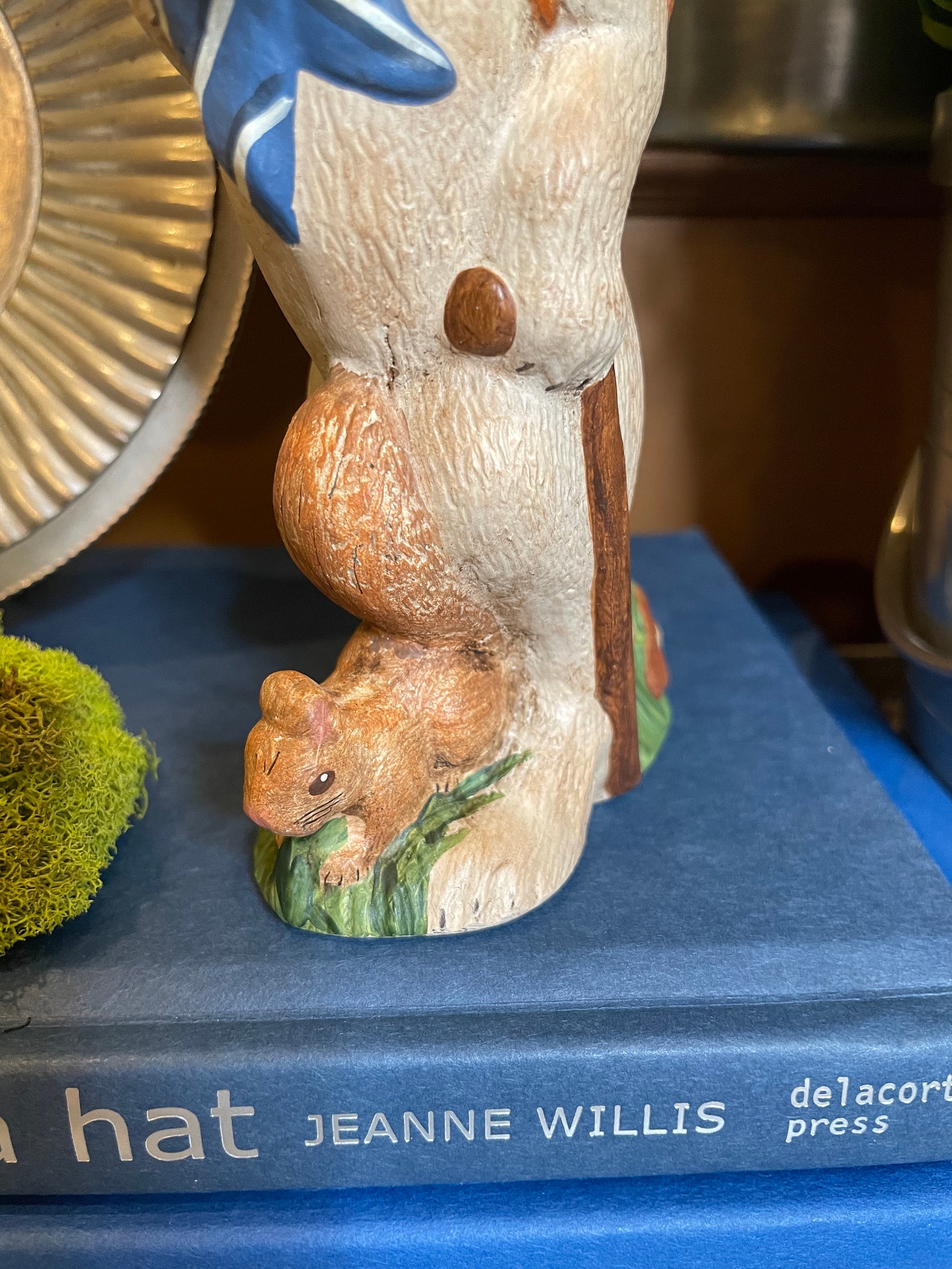 Floyd & Andy. Chalkware Bunny and Squirrel - Etsy
