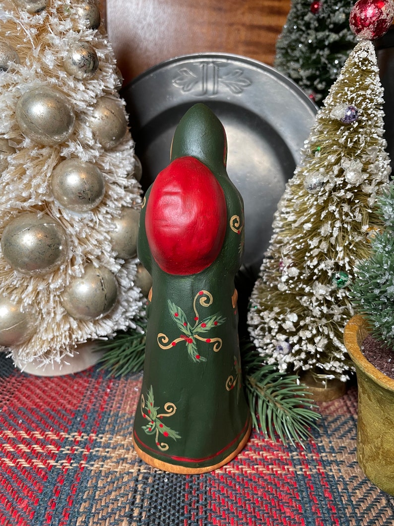 Cold Winters Night. Chalkware Santa Claus - Etsy