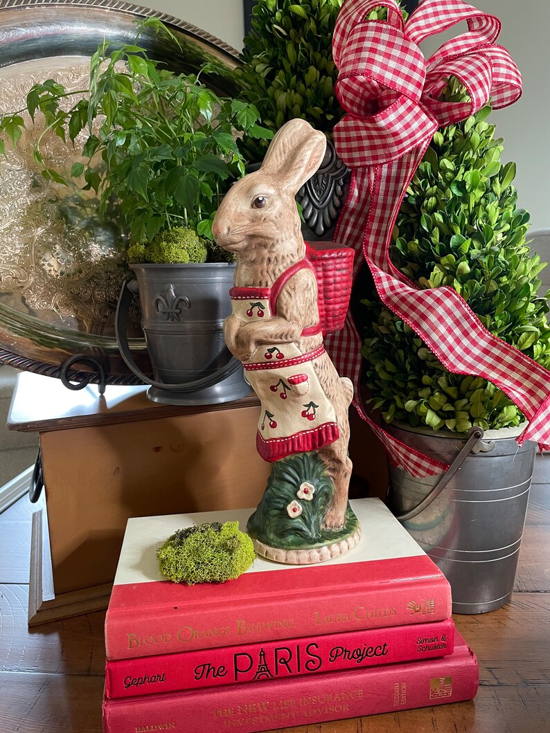 Michigan Summer. Chalkware Bunny/rabbit - Etsy