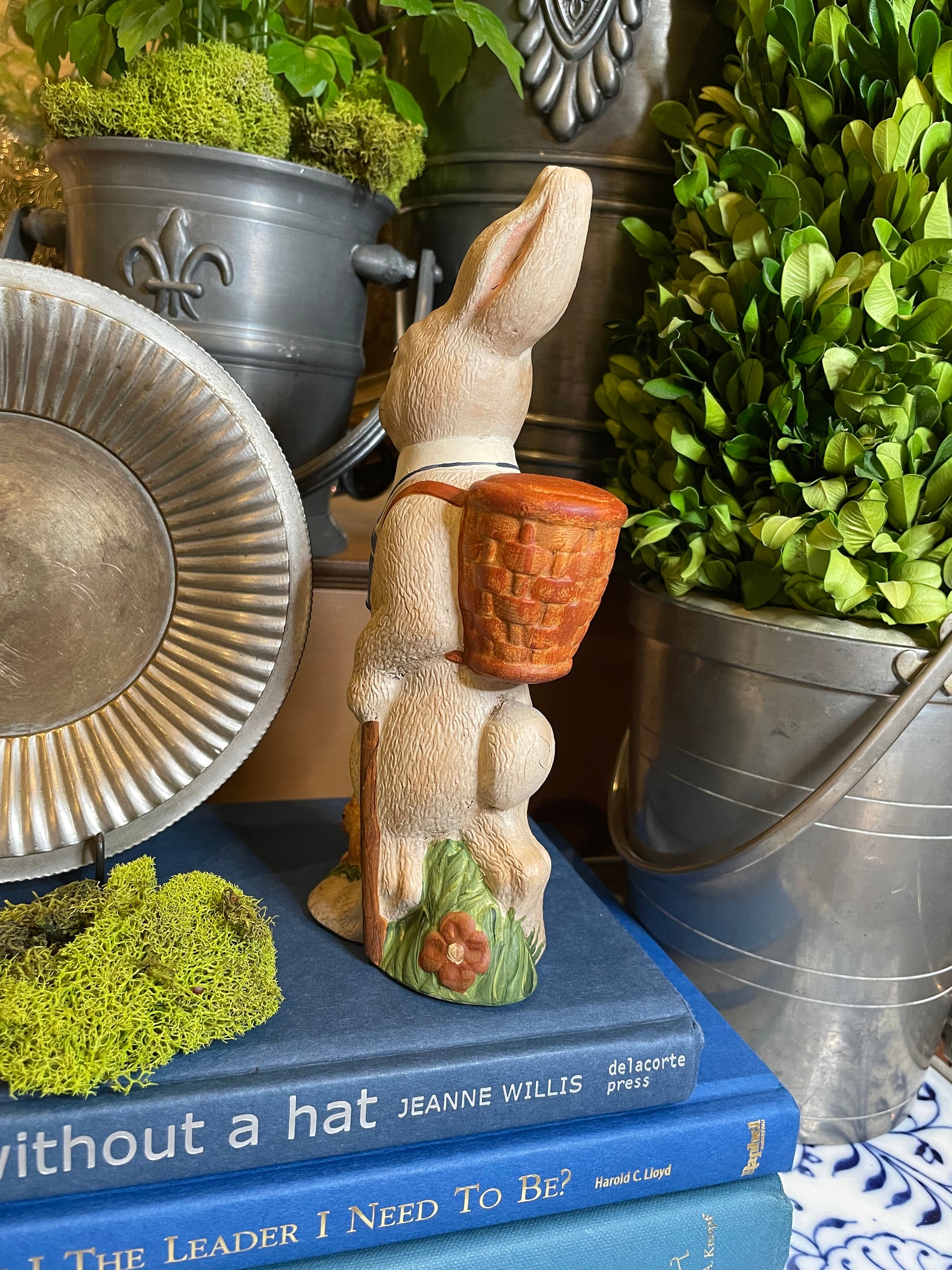 Floyd & Andy. Chalkware Bunny and Squirrel - Etsy