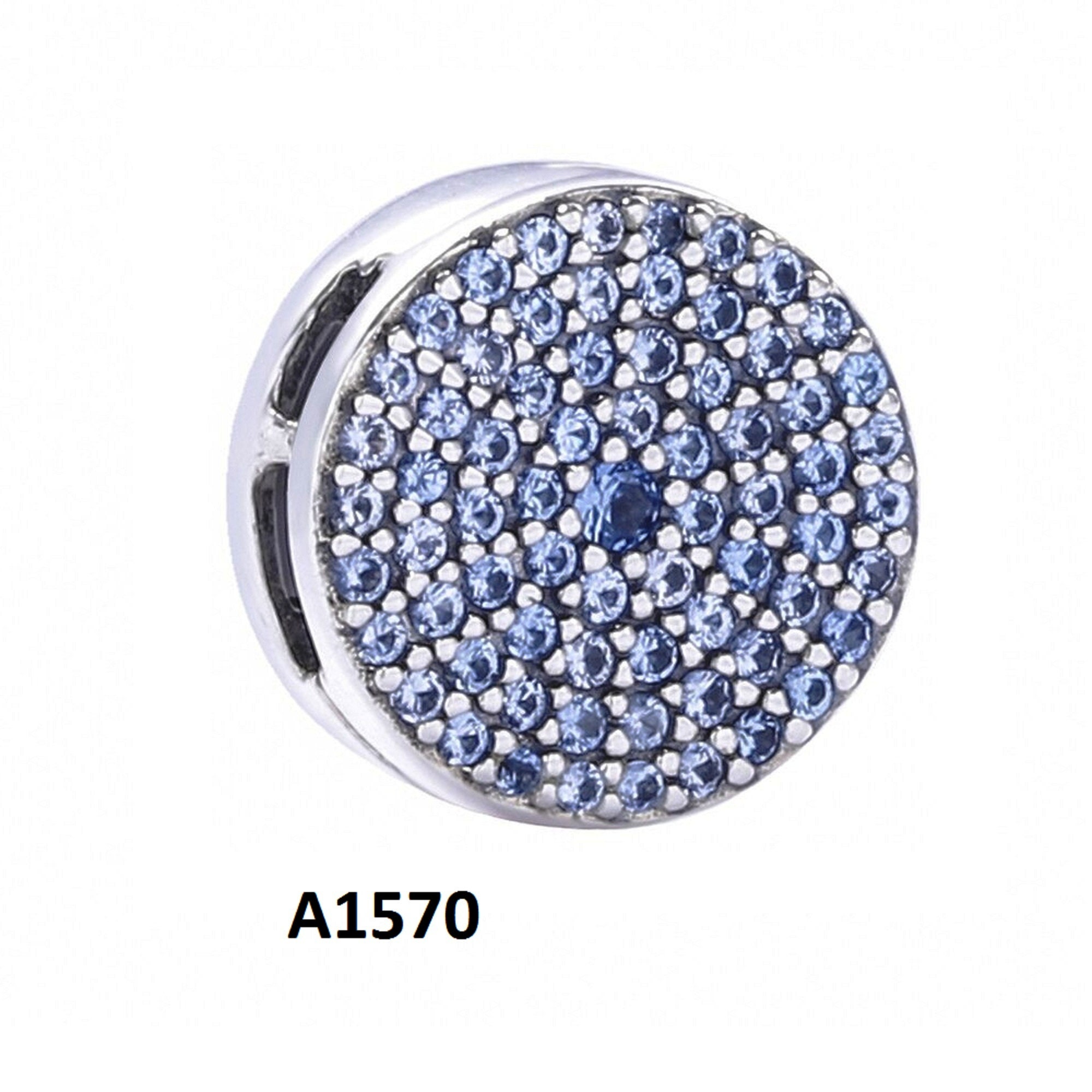 Rose Gold Mesh Reflexions Bracelet Charm, Sparkling Clip Charms ...