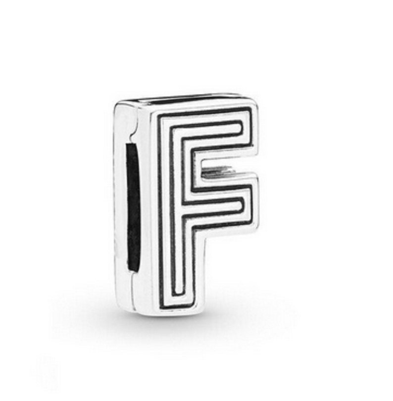 Reflexions Alphabet Charms A-Z 26 Letter Clip Charm Stopper Beads ...