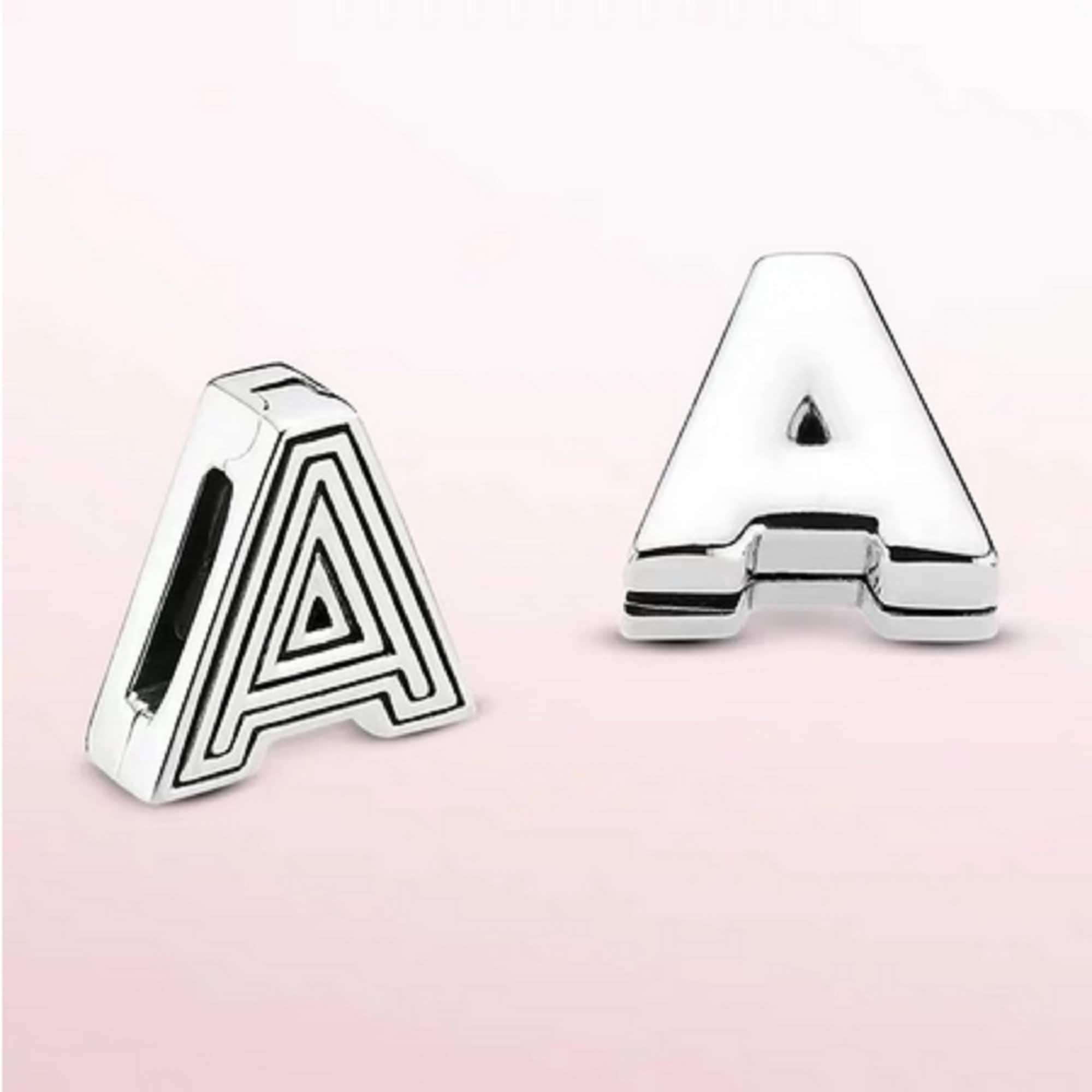 Reflexions Alphabet Charms A-Z 26 Letter Clip Charm Stopper Beads ...