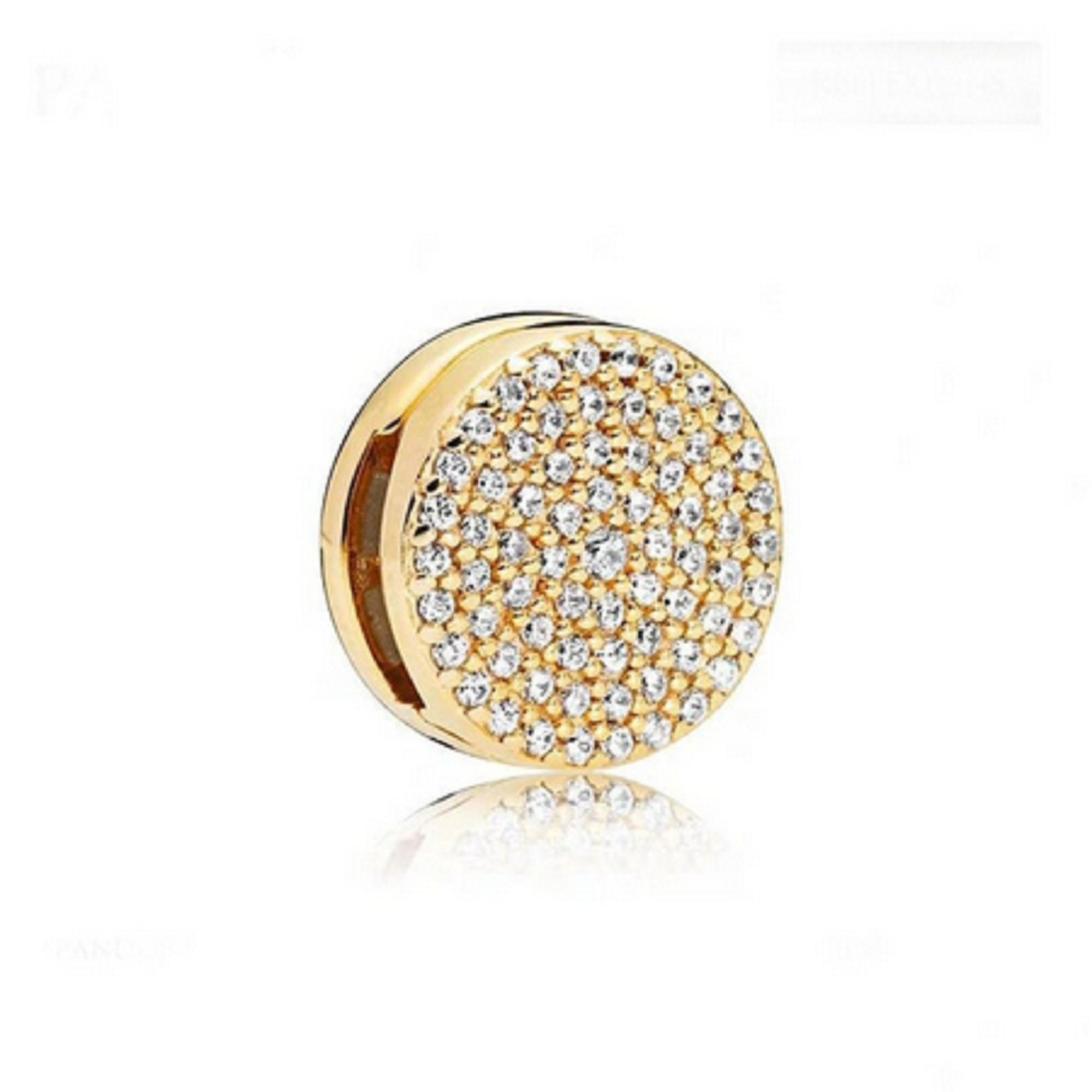 Golden Mesh Bracelet Charms, Reflexions Charm, Clip Charm, Star ...