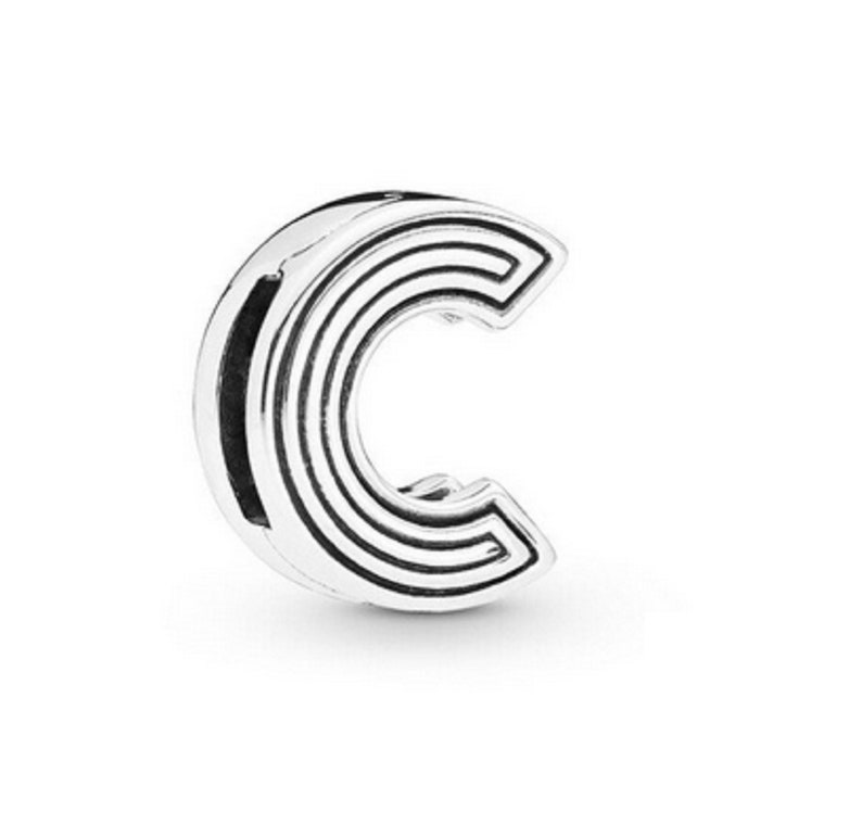 Reflexions Alphabet Charms A-Z 26 Letter Clip Charm Stopper Beads ...