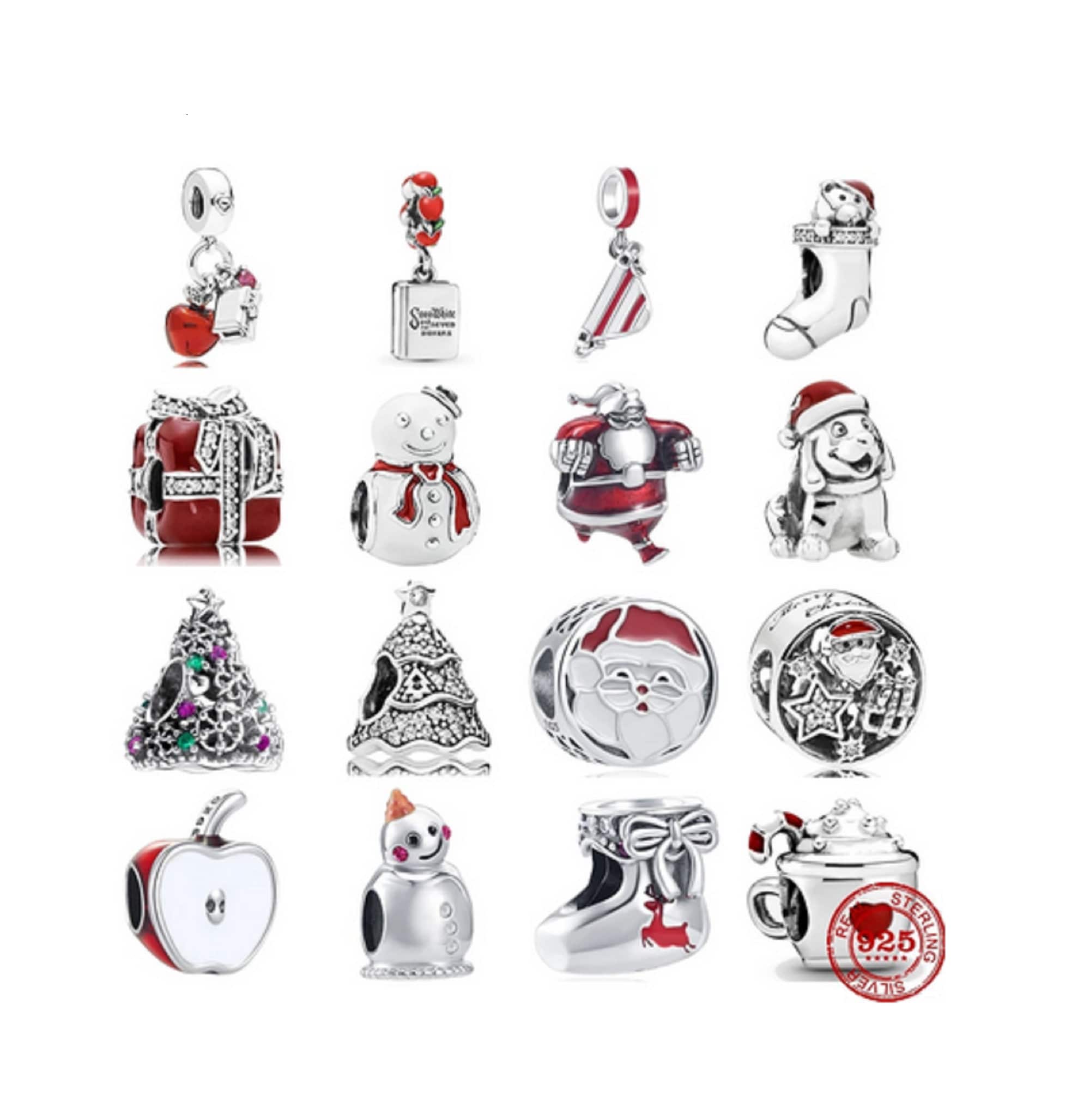 Regalo Navidad Mujer Pandora 925 Colgante De Plata Esterlina DIY ...