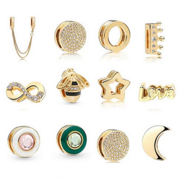 Pandora Reflections Bracelet and Charms - Etsy