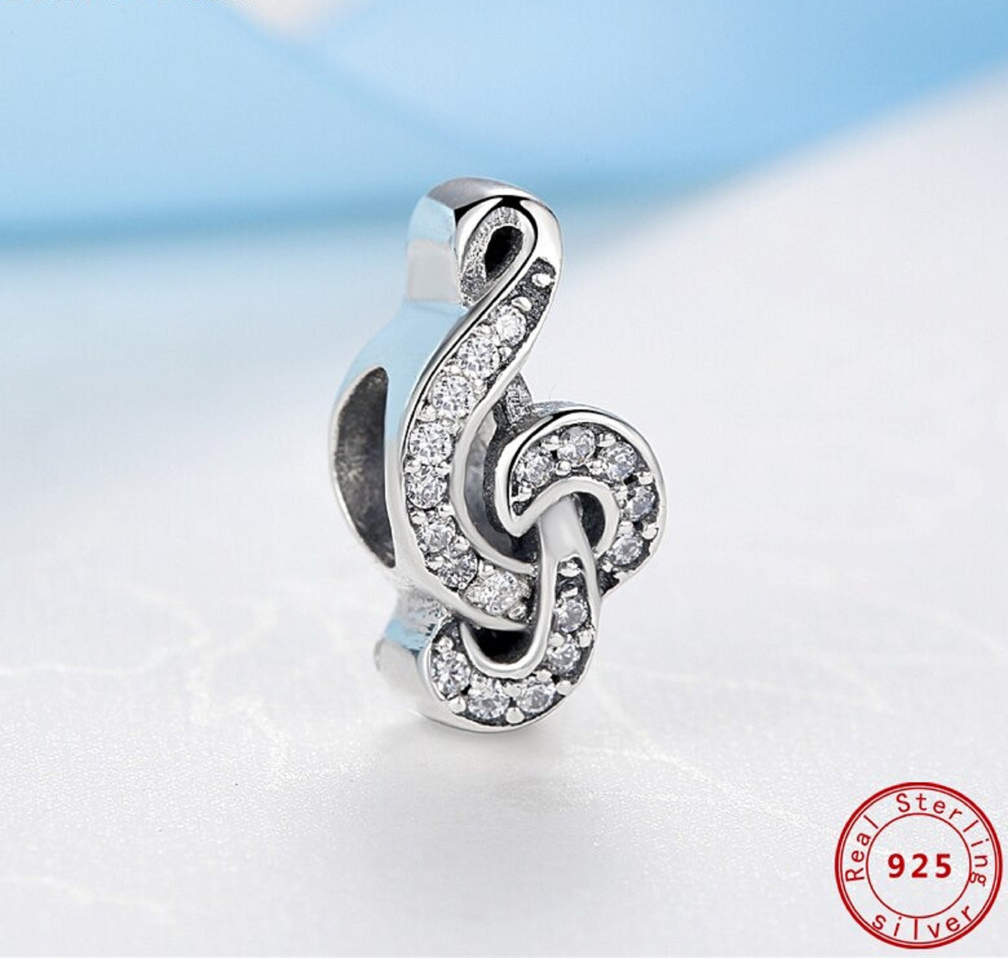 Treble Clef Music Note Charms Fits Original Pandora - Etsy