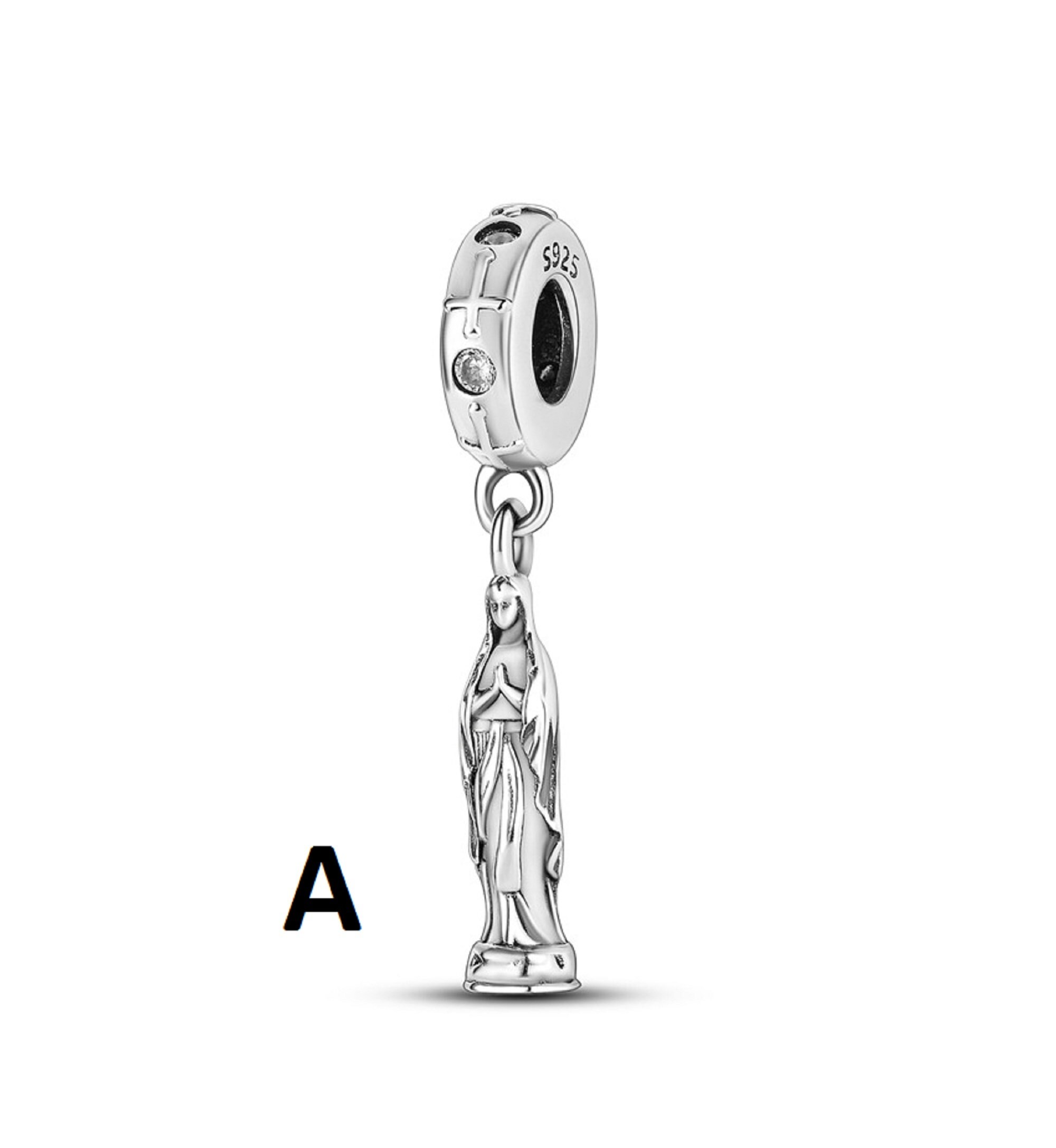 Lady of Guadalupe Charms for Bracelet, Virgin of Guadalupe Charm ...