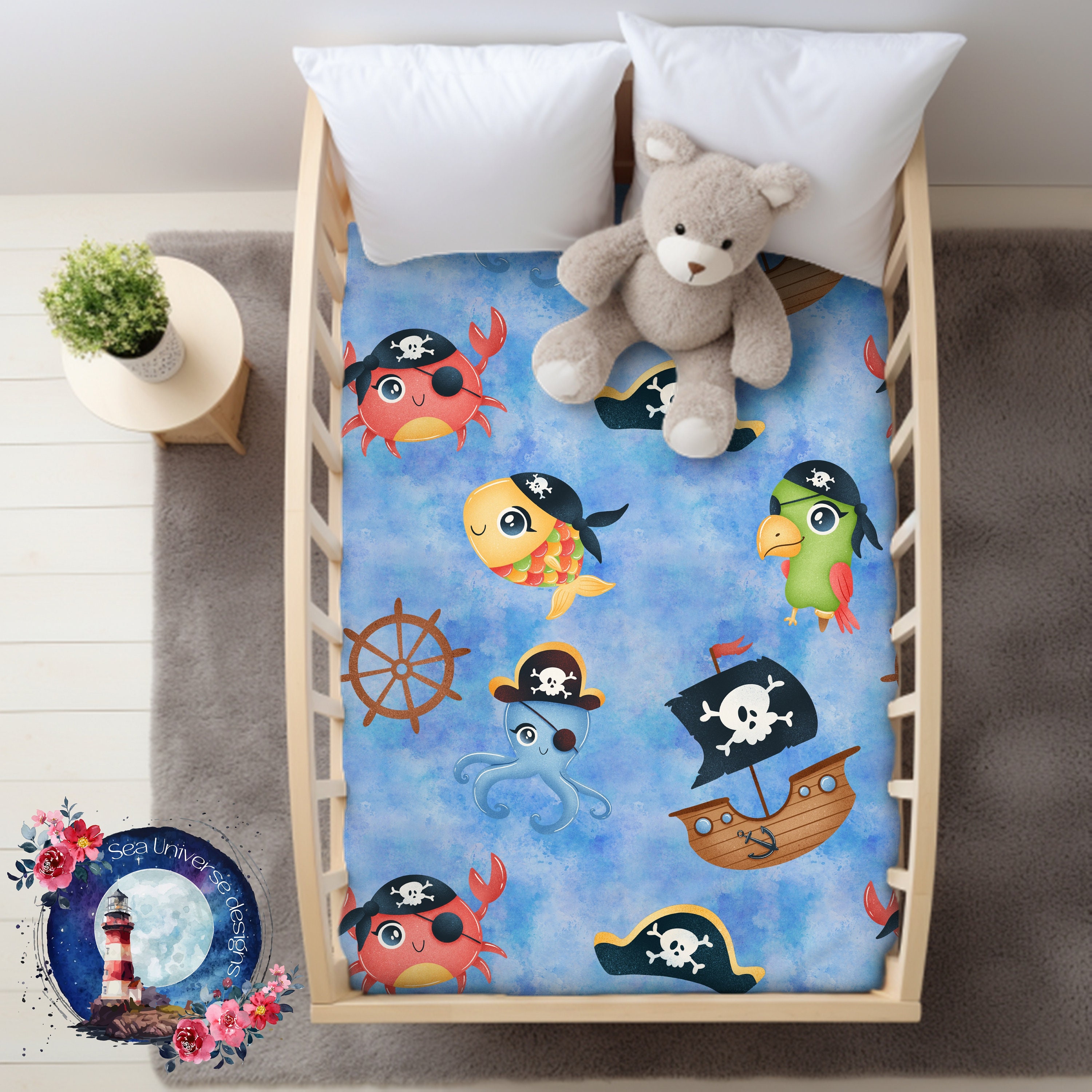 Pirate. Repeat Pattern, Instant Download. - Etsy