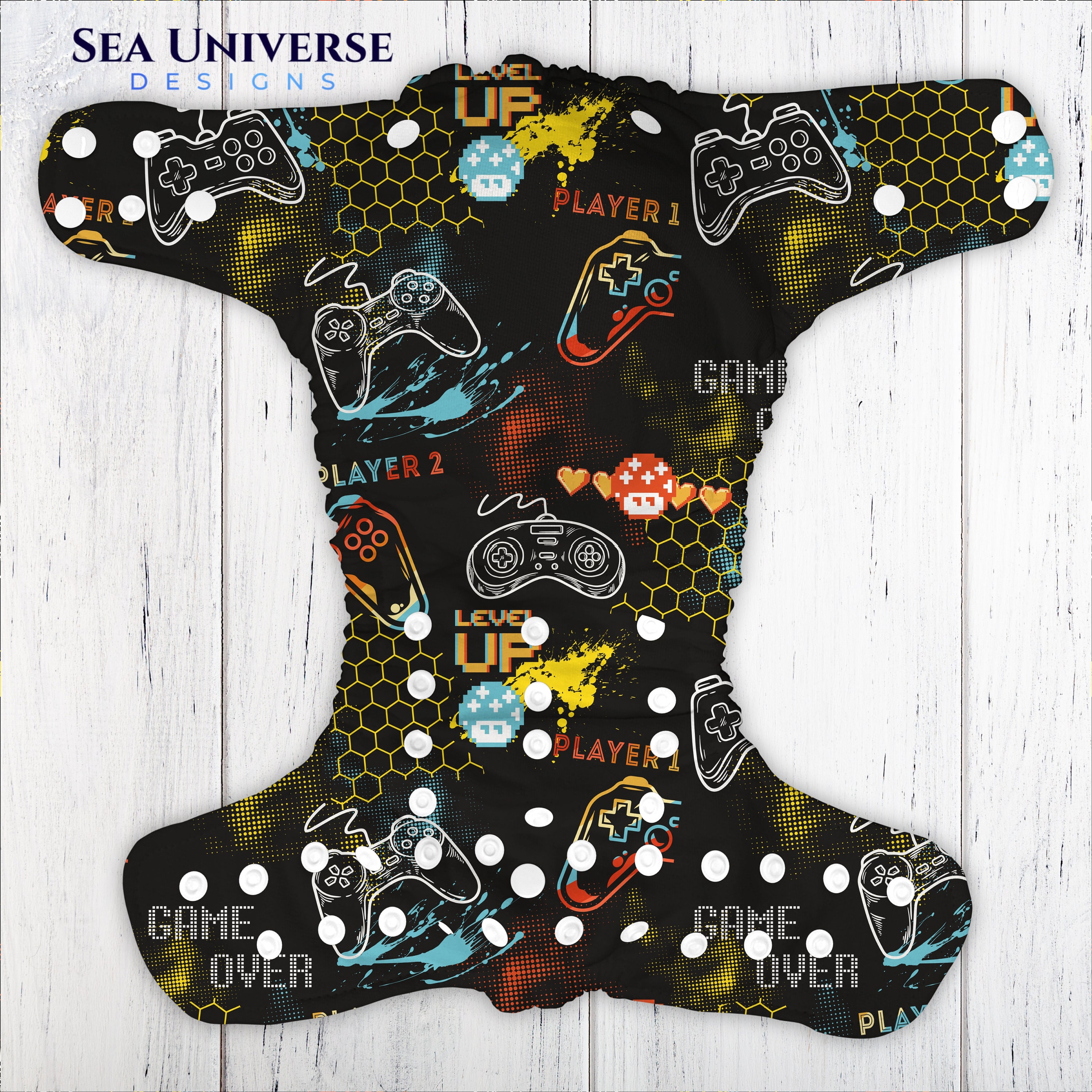 Video Games, Fabric Design, Seamless. - Etsy