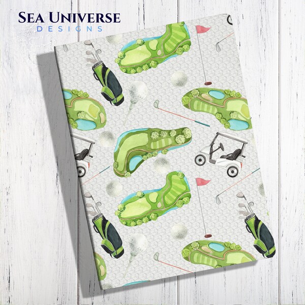 Golf Seamless Pattern - Etsy