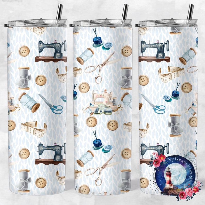 Sewing. Seamless Repeat Pattern, No License Required. - Etsy