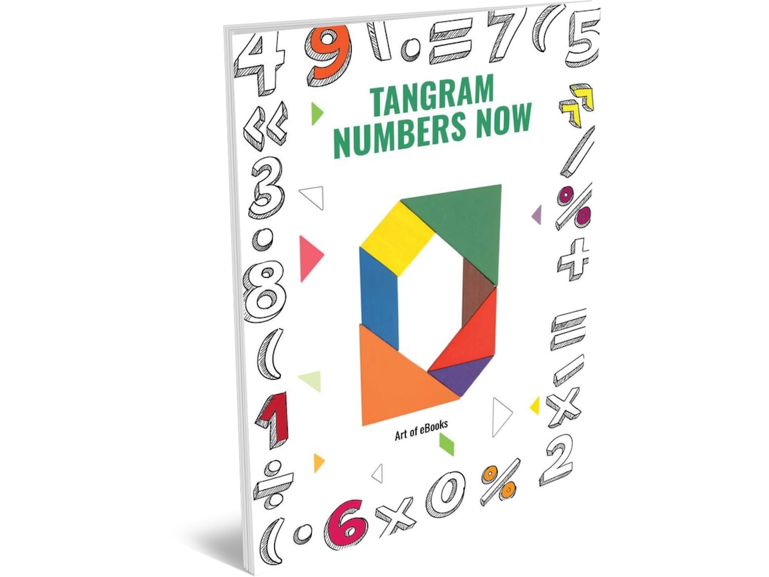 Tangram Numbers Ebook, Tangram Numbers, Numbers Tangram, Tangram With ...