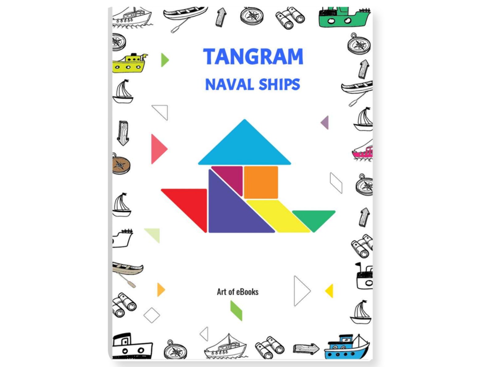 Tangram Ebook, Tangram Naval Ships, Tangram Ships, Tangram Kids ...