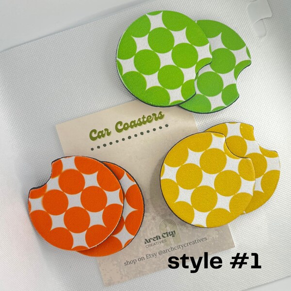 Vintage Car Coasters - Etsy