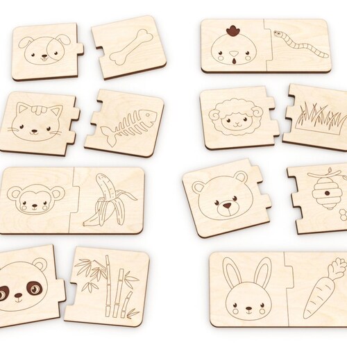 DINOSAUR PUZZLE /laser Cut File / SVG / Montessori Toys / Diy - Etsy Canada