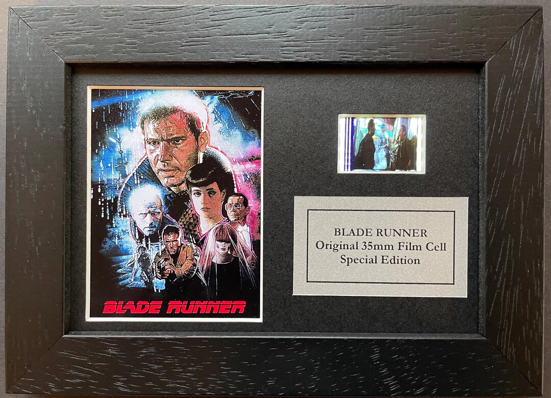 BLADE RUNNER 1982 Harrison Ford Original Mini 35mm Film Cell ...