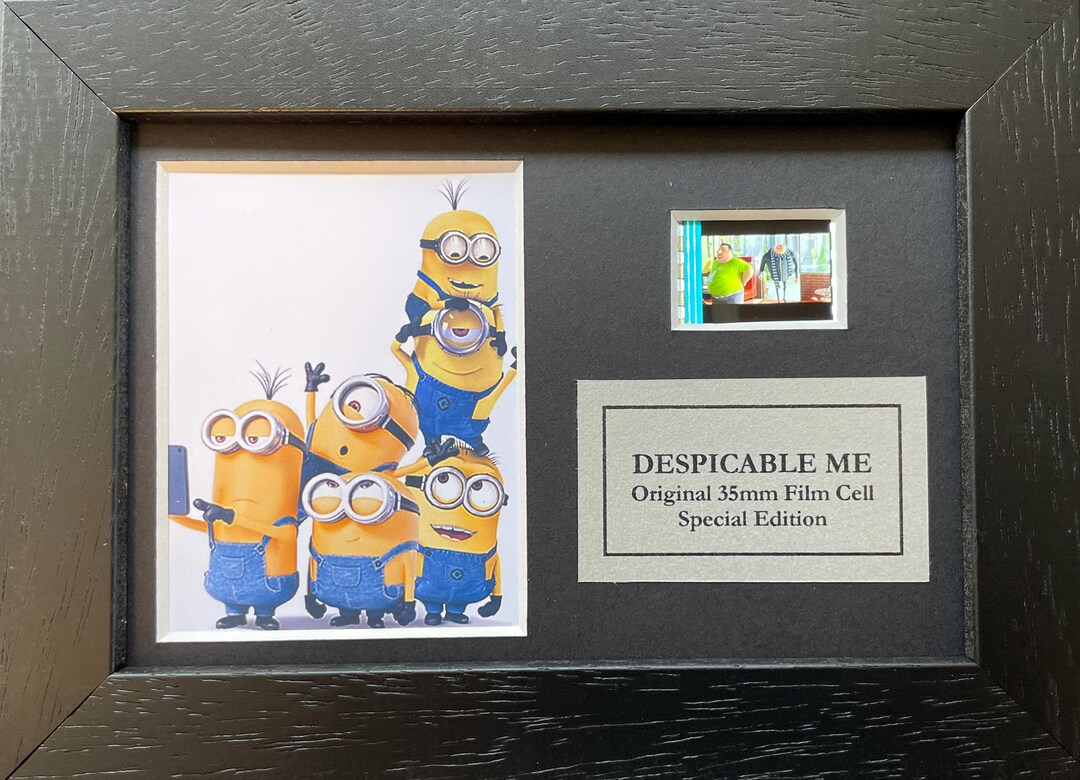 The Minions From Despicable Me Original MINI 35mm Filmcell Memorabilia ...