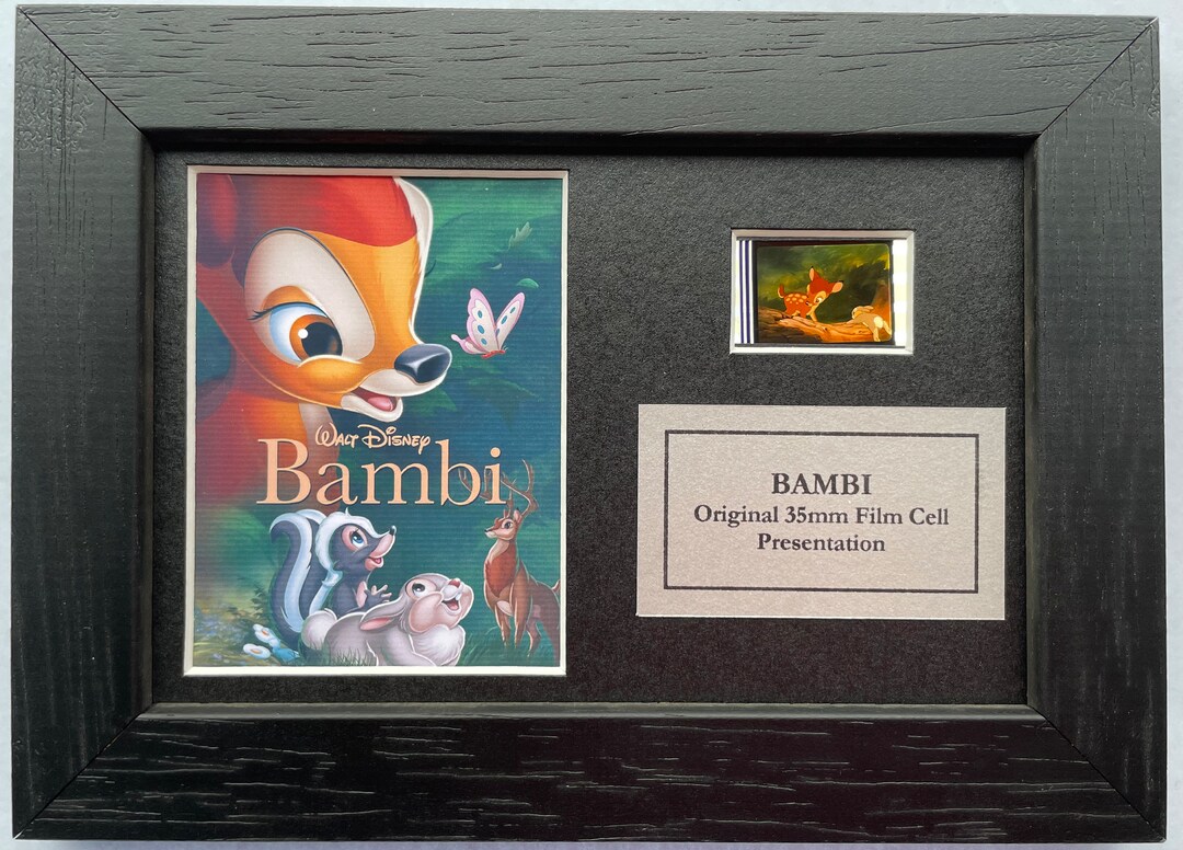 BAMBI Original MINI 35mm Film Cell Memorabilia + COA - Etsy