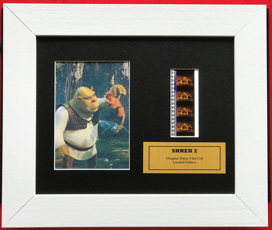 SHREK 2 Original Filmcell Memorabilia COA - Etsy