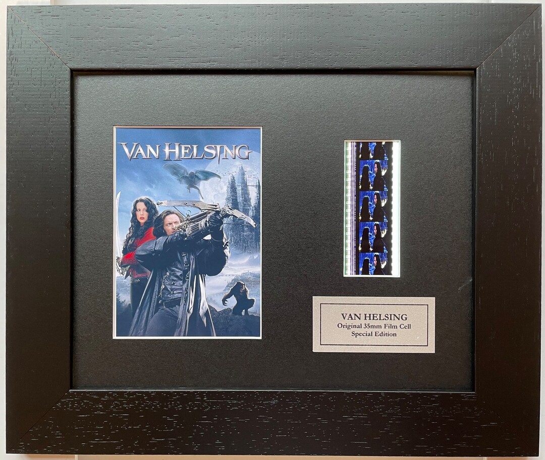 VAN HESLING Original 35mm Film Cell Memorabilia COA - Etsy
