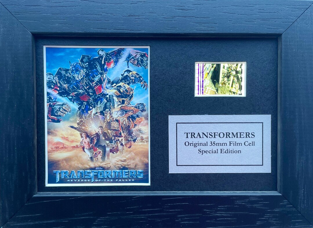 TRANSFORMERS Original 35mm Mini Film Cell Memorabilia + COA - Etsy