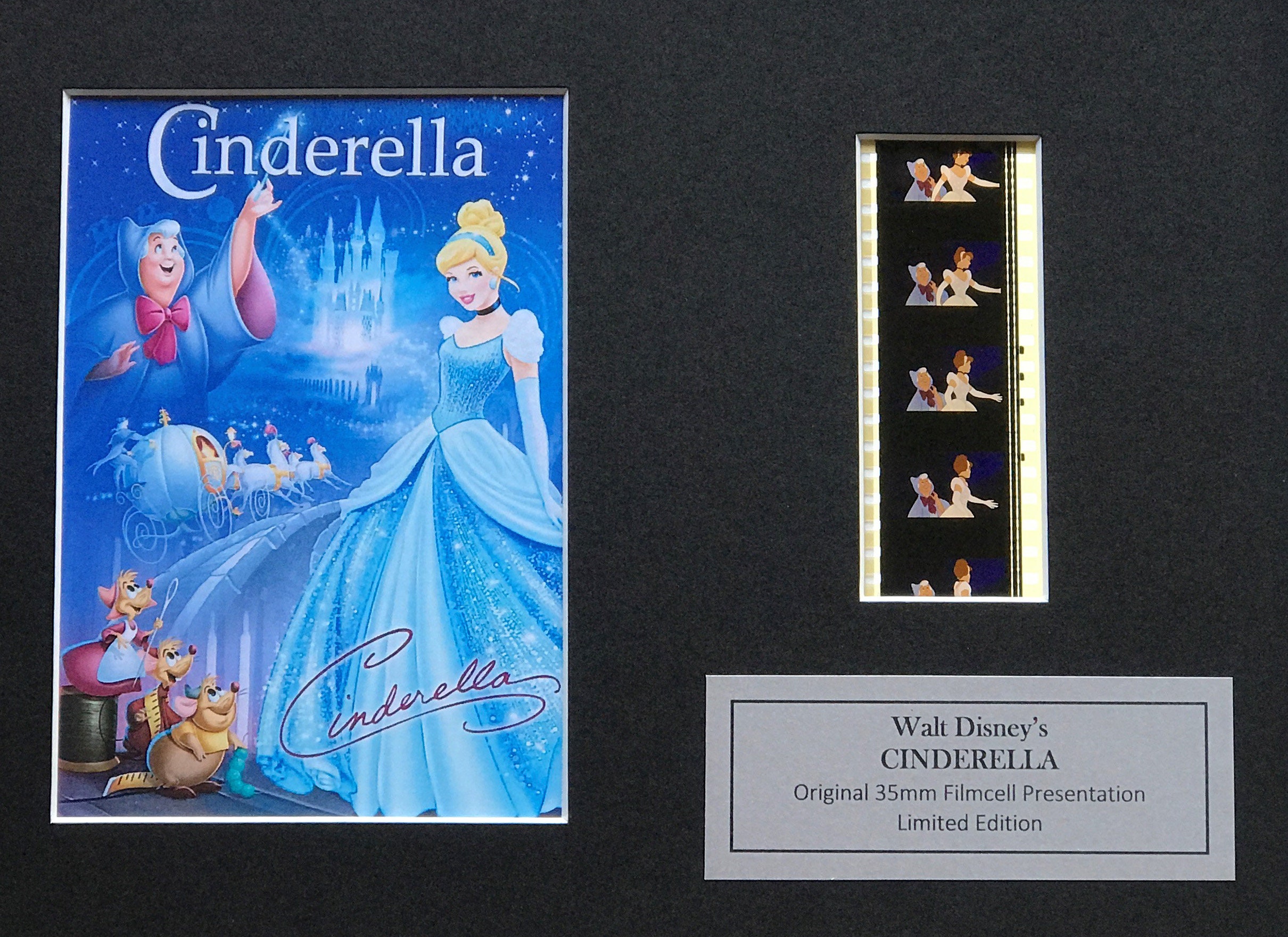 Walt Disney's CINDERELLA Original Film Cell Memorabilia - Etsy