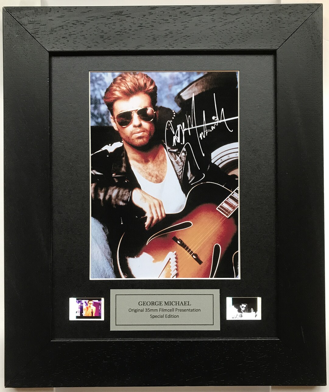 GEORGE MICHAEL Signed Repro Original Film Cell Memorabilia V2 + COA - Etsy