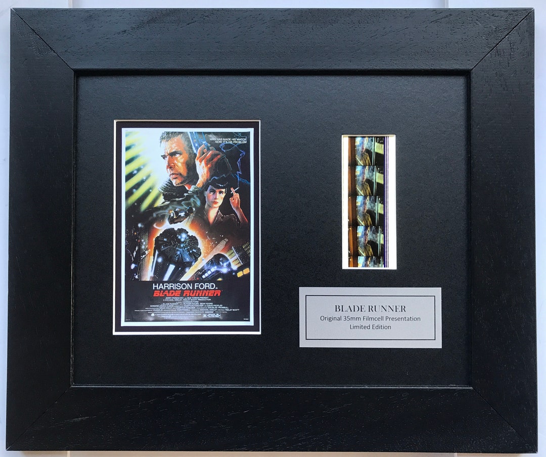 BLADE RUNNER 1982 Harrison Ford Original 35mm Film Cell Memorabilia - Etsy