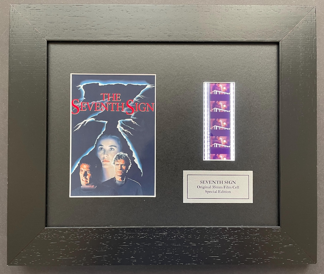 The SEVENTH SIGN of 1988 Original 35mm Film Cell Presentation + COA V2 ...