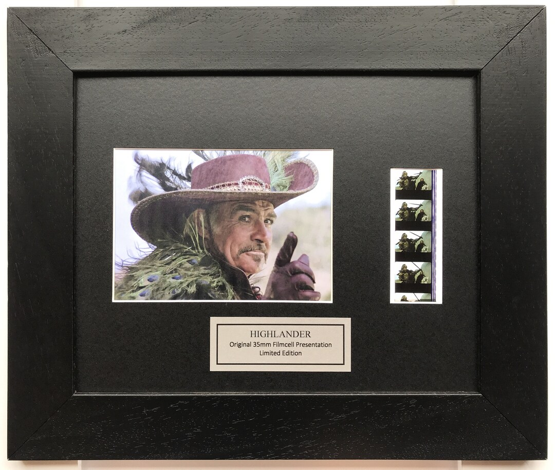 HIGHLANDER 1986 Limited Edition Original Filmcell Memorabilia V2 - Etsy