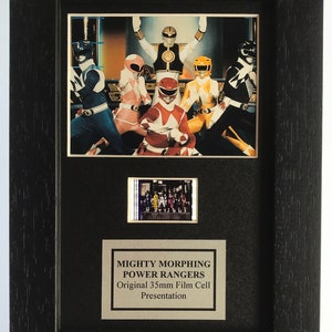 Power Rangers Original 35mm MINI Filmcell Memorabilia With COA - Etsy