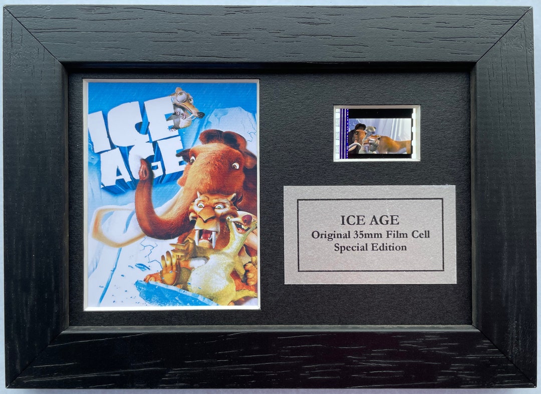 ICE AGE Original Mini 35mm Film Cell Memorabilia + COA - Etsy UK