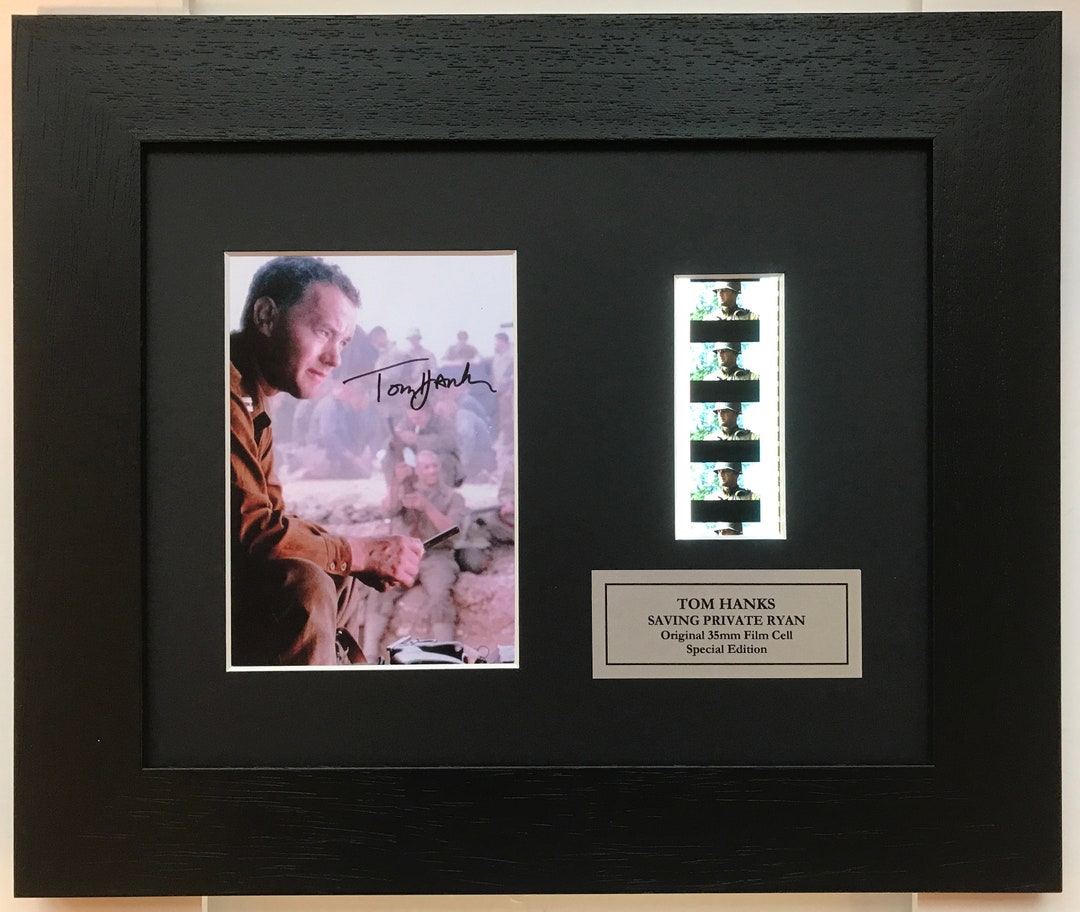 Tom Hanks SAVING PRIVATE RYAN Signed Repro Original Filmcell ...