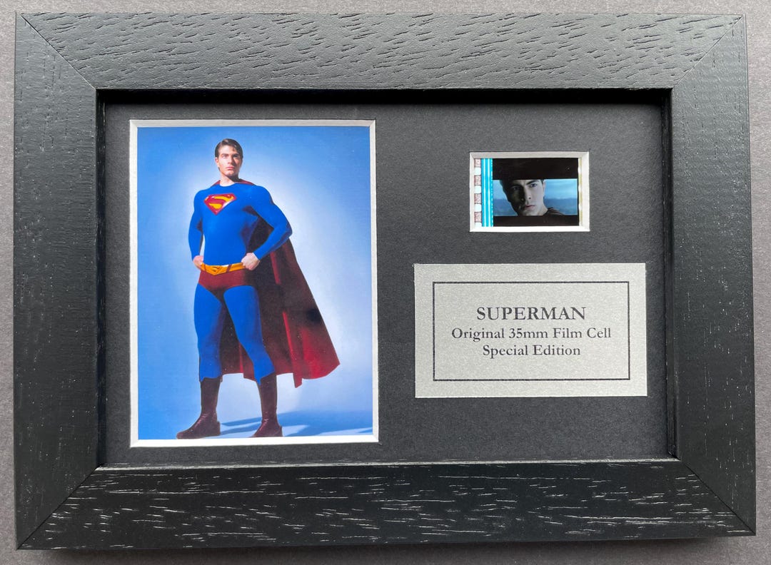 SUPERMAN RETURNS 2006 Original Mini 35mm Film Cell Memorabilia + COA - Etsy