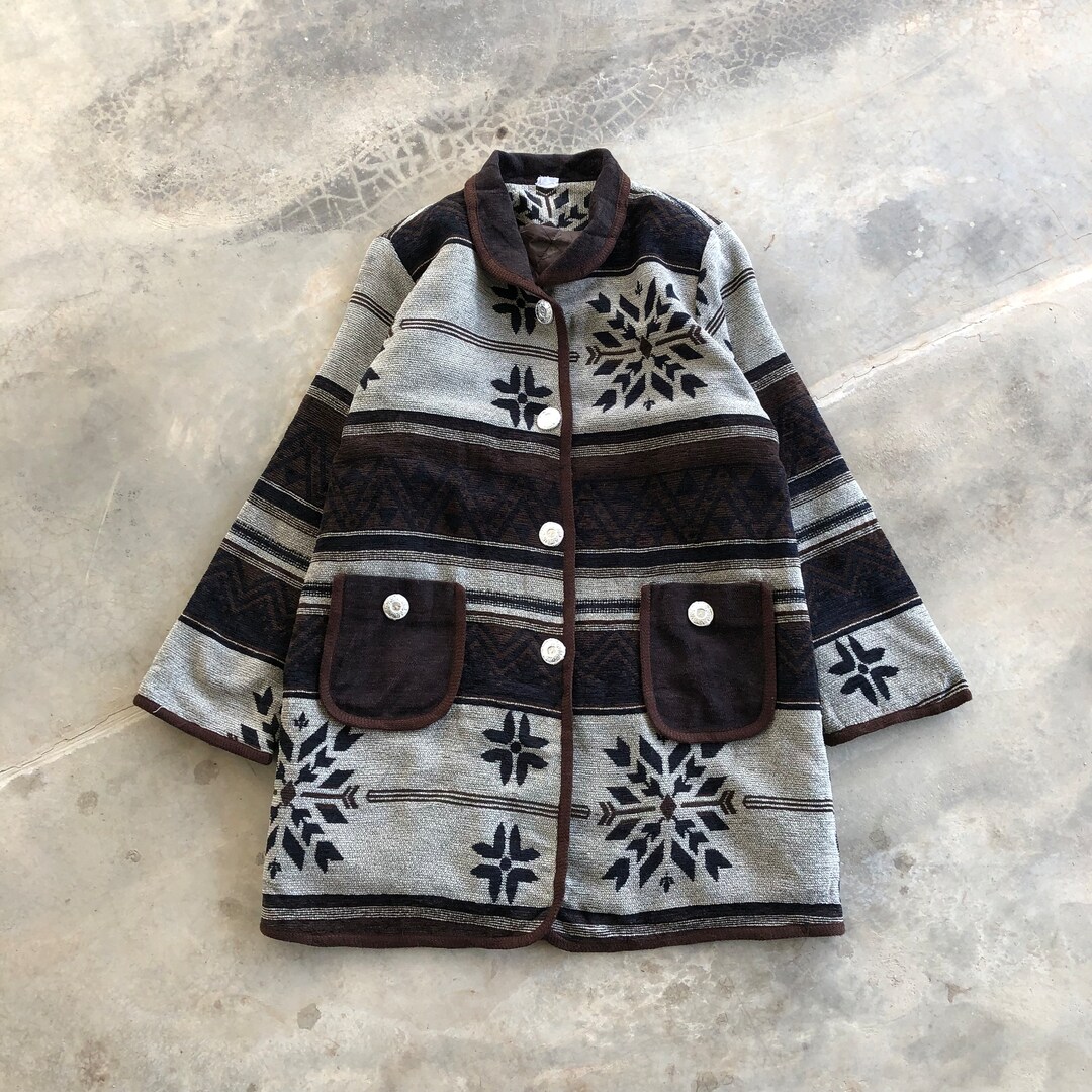 American Native Cashmere Navajo Coat 937 - Etsy