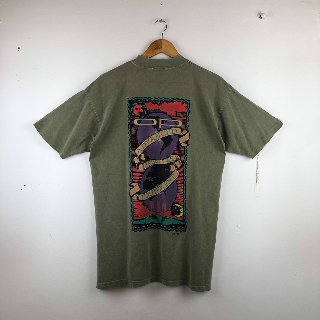 OP Pro Vintage OCEAN PACIFIC Rare Design Crewneck T-shirt 047 - Etsy