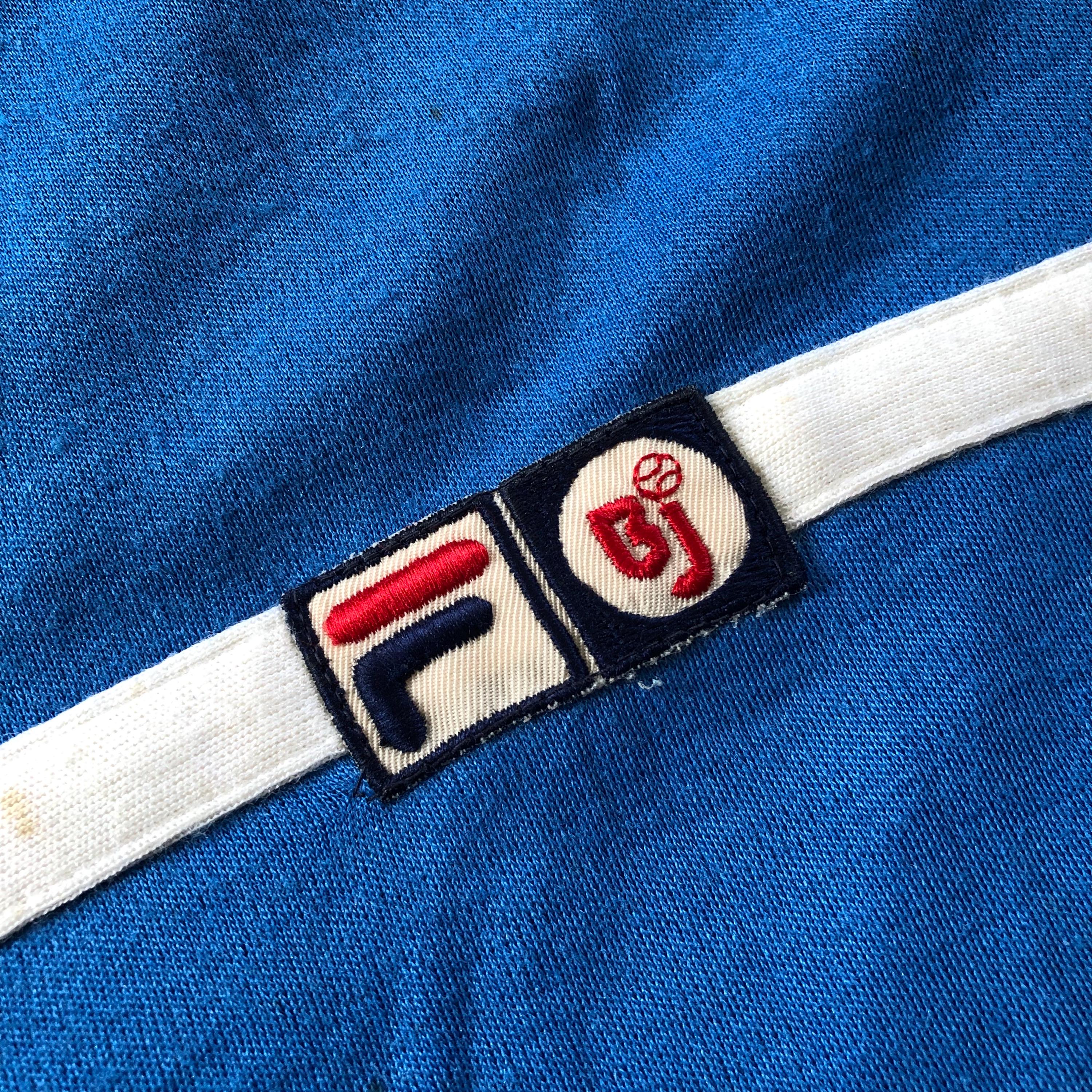 1980 FILA BJ Borg French Blue Settanta Mk2 Tracktop Jacket #1448 - Etsy