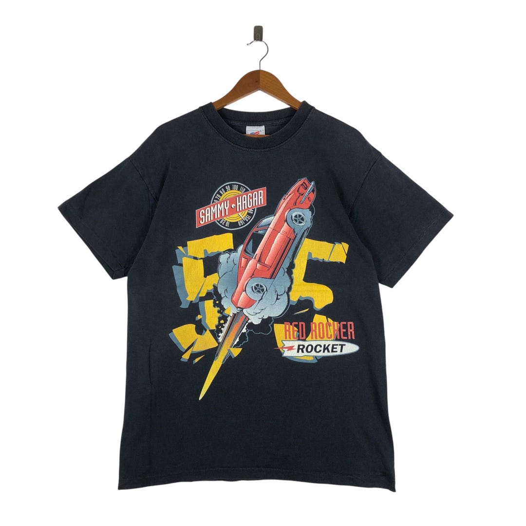 SAMMY HAGAR Red Rocker Rocket Band T-shirt #1821 - Etsy