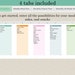 Digital Meal Planner Interactive Menu Plan Monthly Dinner Guide - Etsy