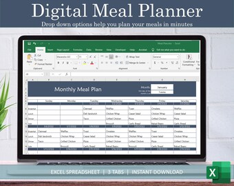 Interactive Menu - Etsy